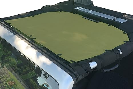 Alien Sunshade for Jeep Wrangler: Sun Protection & Comfort- Alien Sunshade