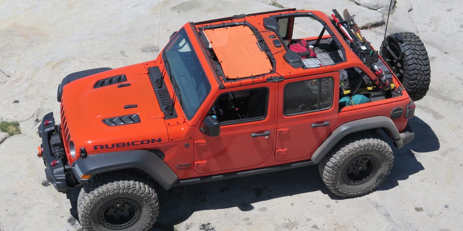 Alien Sunshade for Jeep Wrangler: Sun Protection & Comfort- Alien Sunshade